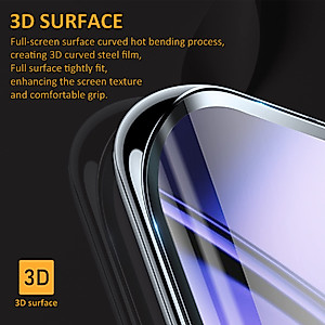 WILLONE [2+2] For OnePlus 11 Screen Protector Tempered Glass 2 Pcs, Camera Lens Protector 2 Pcs, Support Fingerprint Sensor, 9H Hardness, Bubble Free, HD Film for OnePlus 11 5G