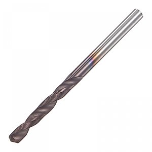 uxcell Carbide Twist Drill Bits 2.4mm, DIN K45 Tungsten Carbide AlTiSin Coated Jobber Drill Bits Straight Shank Drilling Cutter for Stainless Steel Alloy Steel