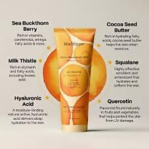 Mad Hippie Ultra Sheer Body Sunscreen, 40 SPF Travel Sunscreen, Zinc Oxide Mineral Sunscreen Lotion for Sun Skin Care, Antioxidants, Fragrance Free, Coral Reef Safe Sunscreen, 4 Oz