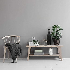 Oxdigi Light Grey Contact Paper 23.6 x 196 Inches, Peel and Stick Wallpaper for Cabinet Table Drawer Door Reform Decorative Thick Self Adhesive Removable Vinyl Film