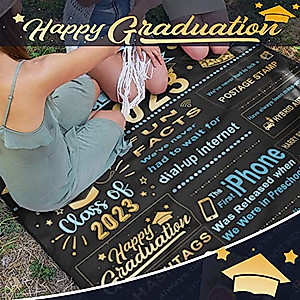 Shanfeirui Graduation Gifts, Graduation Gifts for Her, Graduation Gifts for Him, Graduation 2023, 2023 Graduation Blanket, 2023 Graduation Gifts, Graduation Gift Throw Blankets 50" × 60"