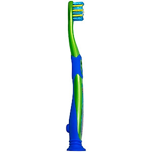 Colgate PJ Masks Toothbrush for Toddlers & Little Children with Suction Cup, Kids 2-5 Years Old, Extra - Pack of 2