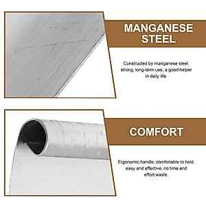 GANAZONO 2PCS Animal Skinning and Fleshing Knife Draw Shave Pig Hair Remover Pork Hair Shaver Lint Scraper Animal Hair Razor