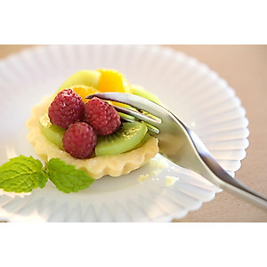 Knork Original Cutlery Utensils Flatware Set, 20 Piece, Gloss Silver