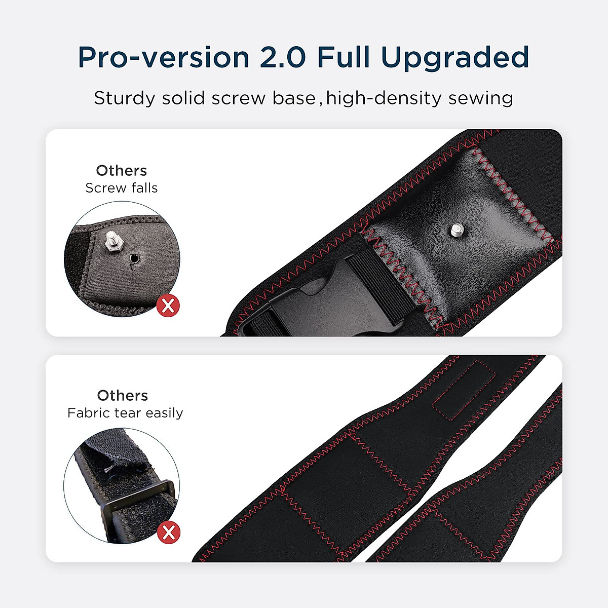 KIWI design Tracker Straps and Belt for Full Body Tracking VR, Compatible with Quest 2 and SteamVR, Upgraded Palm/Foot Trackerstrap Accessory Fit HTC Vive Tracker (Trackers NOT Included)