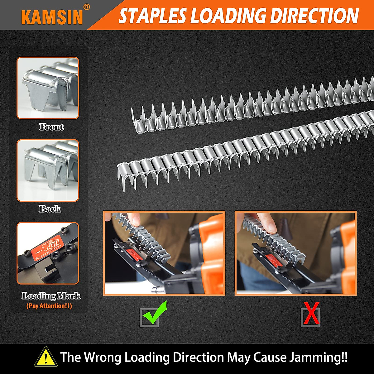 CL-72 Cold Roll Steel or Galvanized Clinch Clips, 1,120 PCS/Box, Fasteners for Harcto M66 Clinching Clipper Tool, Wire Fence Staples for Joining Cages (Cold Roll Steel)