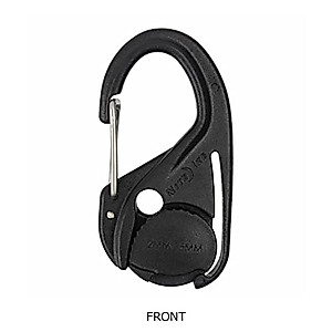 NITEIZE Cam Jam, Rope Tightener, Flexible Metal Fittings, Easy, Rope Length Adjustment, Rope Tensioner, Tent Accessory