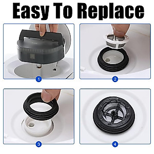 2Pcs Water Tank Filters Replacement Part for iRobot Braava Jet M6 (6110) (6012) (6112) (6113) Sweeping Robot Vacuum Cleaner Sweeper Accessories