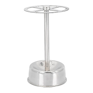 Divided Toothbrush Toothpaste Holder Stand: Stainless Steel Toothbrush Razor Organizer Makeup Brush Holder for Bathroom Vanity Countertop