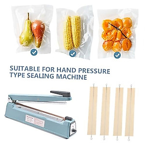 FELTECHELECTR 4 Sets Heating Wires for Heat Sealer Cloth Hand Sealer Heat Strips Sealer Replacement Parts Iron Sealer Heating Strips