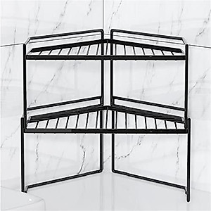 ZLXDP Washing Table Tripod Bathroom Bathroom Rack Toilet wash Table Corner Corner Storage Rack