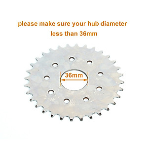 L-faster Newest 450W E-Bike Motor Kit Electric Multiple Speed Bicycle Conversion Kit Electric Engine Kit for Multi-Speed Bicycle(36V Thumb Kit)