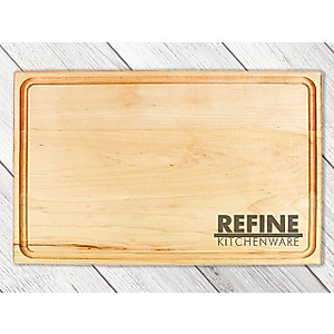 Custom Logo Cutting Board, Realtor Closing Gift, Client Gift, Company Logo Cutting Board, Logo Engraved Cutting Board Made in the USA