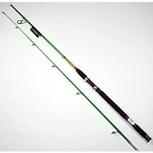 HAMOUR Fishing Rod 8'10" Medium Power Fast Action Solid Fiberglass 2 Section