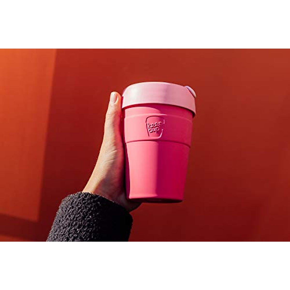 KeepCup Thermal Reusable Stainless Steel Coffee Mug | Travel Cup with Insulated Lid, Vacuum Seal, Lightweight Tumbler | Large | 16oz | Saskatoon