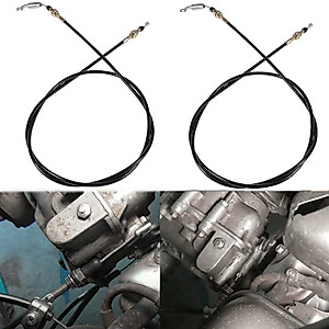 2 Pcs 2-11082 Shifter Cable for Chuck Wagon Go-Karts Parts and Accessories Shifter Wire