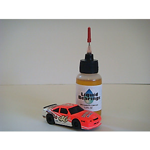 Liquid Bearings, The Ultimate 100%-Synthetic Oil for Slot Cars, Makes Cars Faster!!
