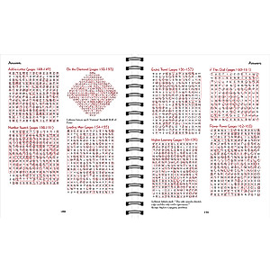 Brain Games - Word Searches - Large Print (Red)
