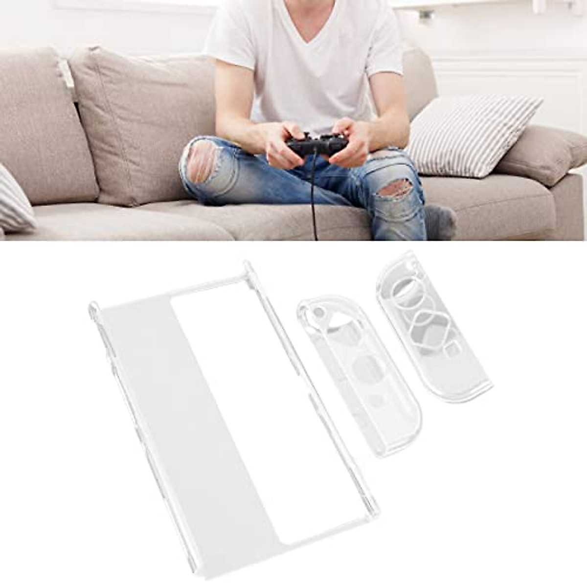 Host Protective Case, Anti Dust Dockable Case Cover PC Materials Anti Collision for Game Console