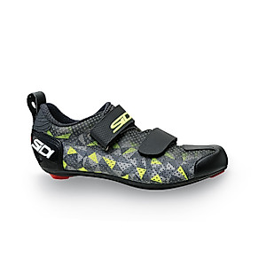 Sidi Shoes T-5 Air, Scape Cycling Men, Grey Yellow Black, 45