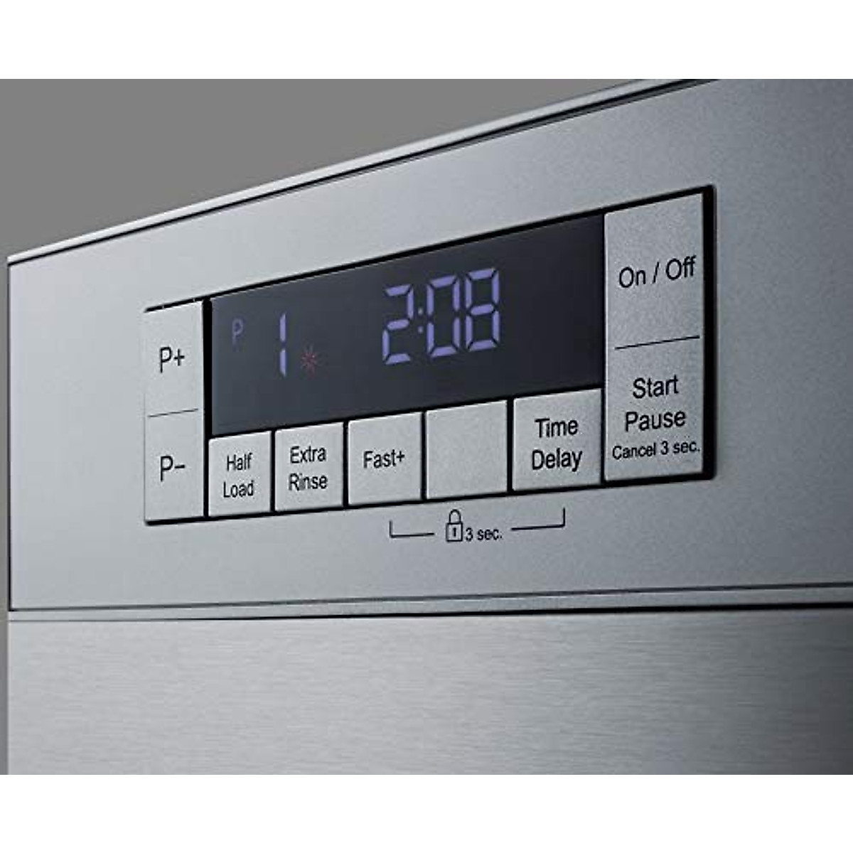 Summit DW2435SSADA 24"" ADA Compliant Dishwasher with 12 Place Settings 5 Cycles Digital Touch Control Energy Star in Stainless Steel