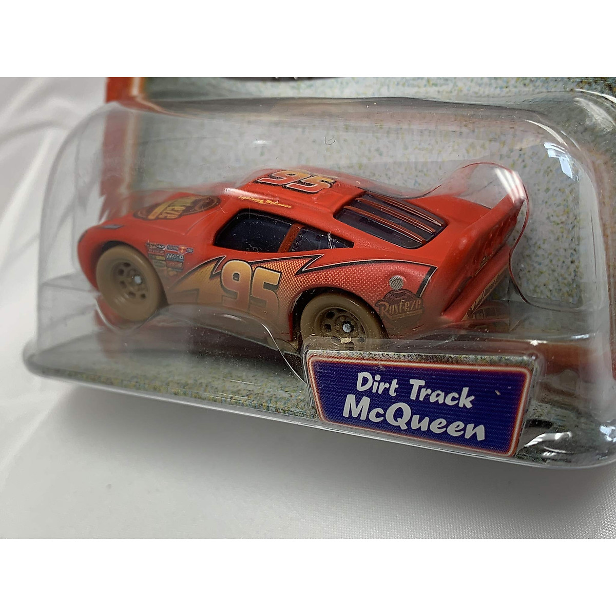 Disney Car Toys Dirt Track McQueen