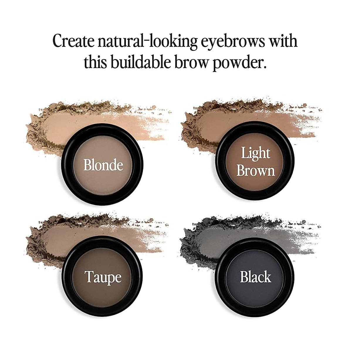 Billion Dollar Brows Eyebrow Powder in Taupe – Achieve Fuller, Fluffier Brows with Buildable Coverage, Velvet-Smooth Formula, Cruelty-Free & Vegan for a Natural, Soft Finish