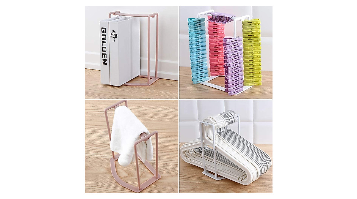 HAKDAY Hanger Stacker Organizer | Closet & Laundry Storage