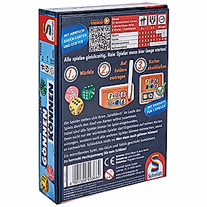 Schmidt Spiele 49368 Dice Game from The Klein & Fein Series, Colourful