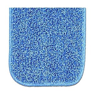 NINE FORTY | 144 Pack | 18 Inch Microfiber Dust Mop Refill - Washable, Streak-Free Cleaning - Compatible with Flat Frame Kits - Ideal for Wet or Dry Flat Hardwood, Tile & Laminate Floors | (144-Pack)
