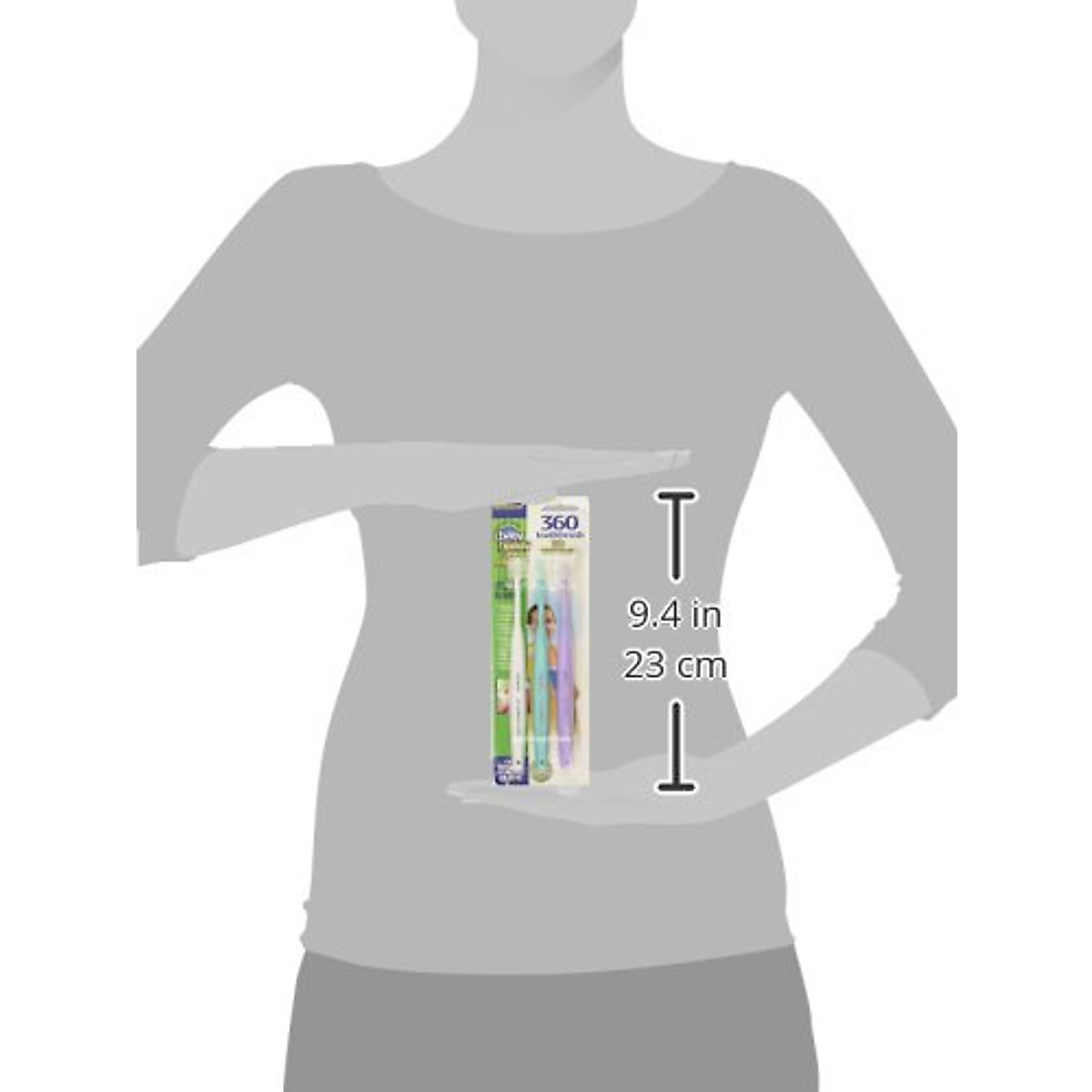 Brilliant Expectant Mom Toothbrush- Extra Soft Toothbrush, 360 Round Head Tooth Brush for Sensitive Teeth and Sensitive Bleeding Gums for Pregnant Moms, Pregnancy Must Haves, White-Lilac-Aqua, 3 Count