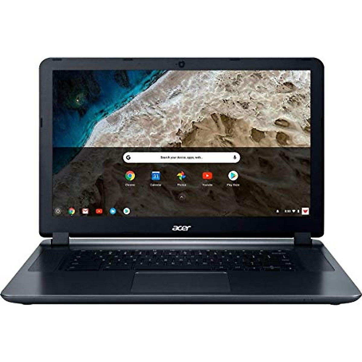 2018 Acer 15.6in HD Premium Business Chromebook-Intel Dual-Core Celeron N3060 up to 2.48Ghz Processor, 4GB RAM, 16GB SSD, Intel HD Graphics, HDMI, WiFi, Bluetooth, Chrome OS-(Renewed)
