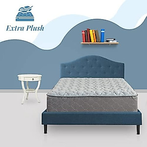 Nutan 11" Foam Encased Plush Mattress, Premium Bed Mattresses Provide Perfect Body Support and Ultimate Comfort, Durable Supporting Internal Structure, Full XL
