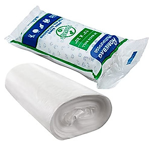Plastic Bag Roll Dispenser, Trash Bag Storage Box Holder Multipurpose for Home, Kitchen, Bathroom, Car and Pet Waste bag (30 bags - 13” x 20”) (Plastic Bag Roll)