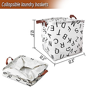 DEYIZY Collapsible & Foldable Laundry Baskets,Space-Saving Kids Laundry Basket for Easy Laundry Storage & Organization - Perfect for living room, Balcony, Toilet & Kitchen