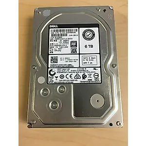 HGST 6TB HDD 7.2K RPM 3.5" 6Gb/s SATA Hard Disk Drive Model: HUS726060ALE614 DP/N: 908XX