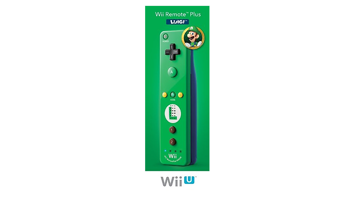 Nintendo Wii Remote Plus - Luigi Edition for Enhanced Gaming