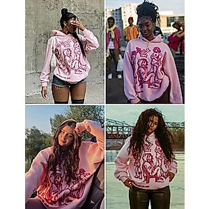 Aelfric Eden Mens Graphic Hoodies Y2k Hoodies Oversized Streetwear Hoodie Sweatshirt Casual Harajuku Hooded Pullover