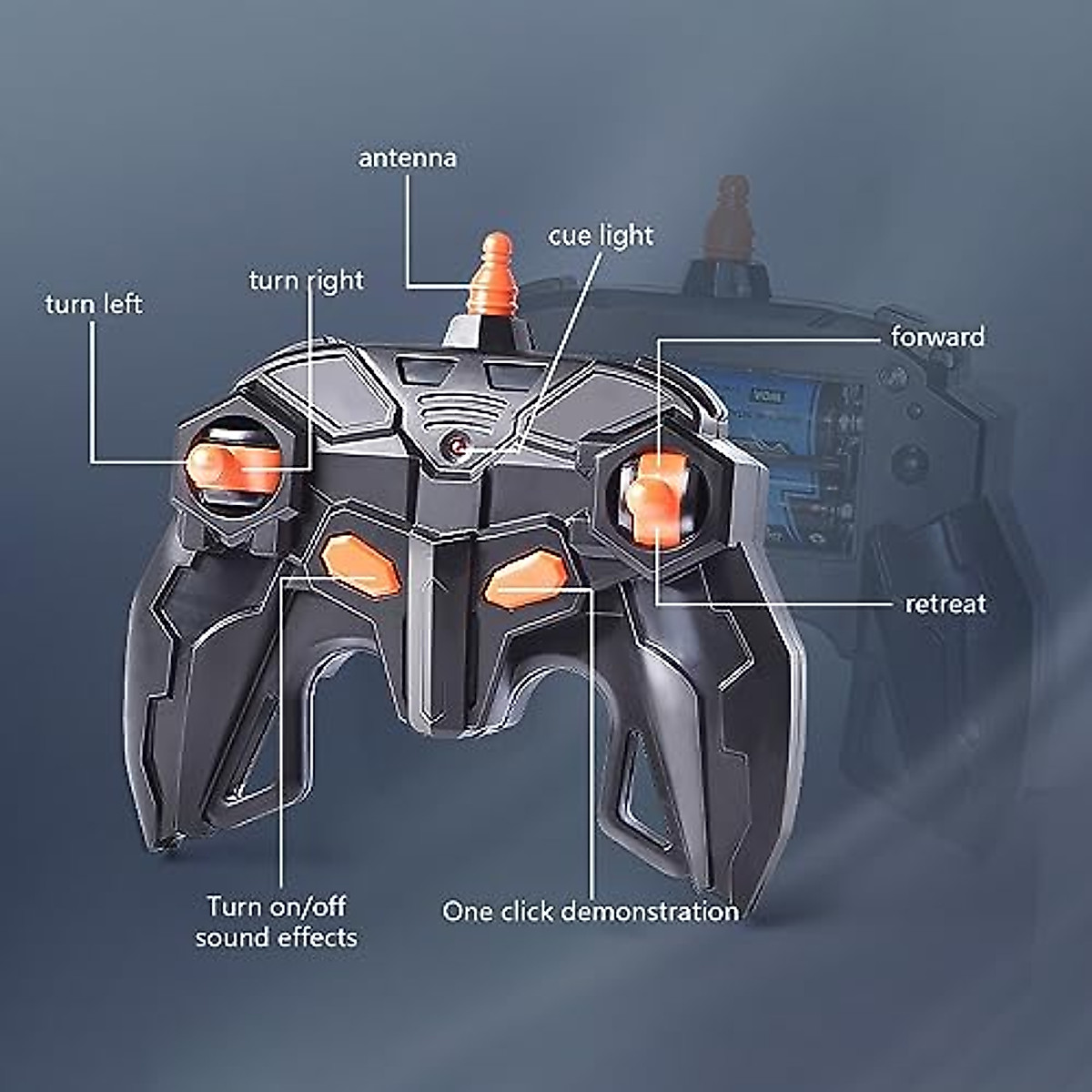 Usdian Remote Control Water Spr𝘢y Four-Wheel Drive Drift 𝘛𝘰𝘺 Car, High Speed Rechargeable Lighted Boy Remote Control Racing Car