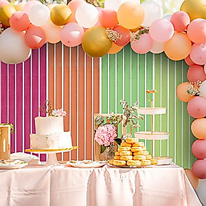 400feet Glow in The Dark Crepe Paper Streamers Party Supplies and Decorations UV Reactive Fluorescent Neon Paper Streamers Party Garland for Birthday, Neon Party Favors , Blacklight Party Supplies