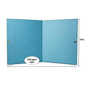 Foldable Felt Flannel Board - Quiet Book | 14 x 23" Freestanding Felt Board for Toddlers and Felt Story Sets | Story Board For Kids Playtime | Use For Preschool Classroom and Homeschooling