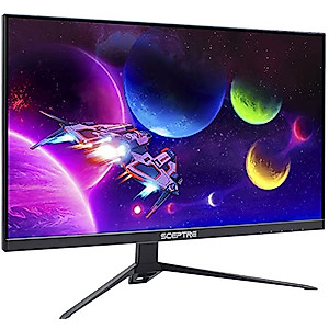 Sceptre IPS 27" QHD 2560 x 1440p LED Monitor DisplayPort HDMI up to 165Hz AMD FreeSync Premium 99% sRGB Build-in Speakers, Machine Black 2021 (E275B-QPT168)