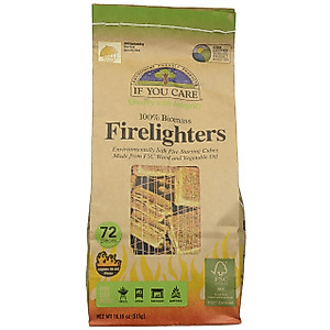 If You Care - Firelighters Wood Starting Cubes - 72 Piece(s)