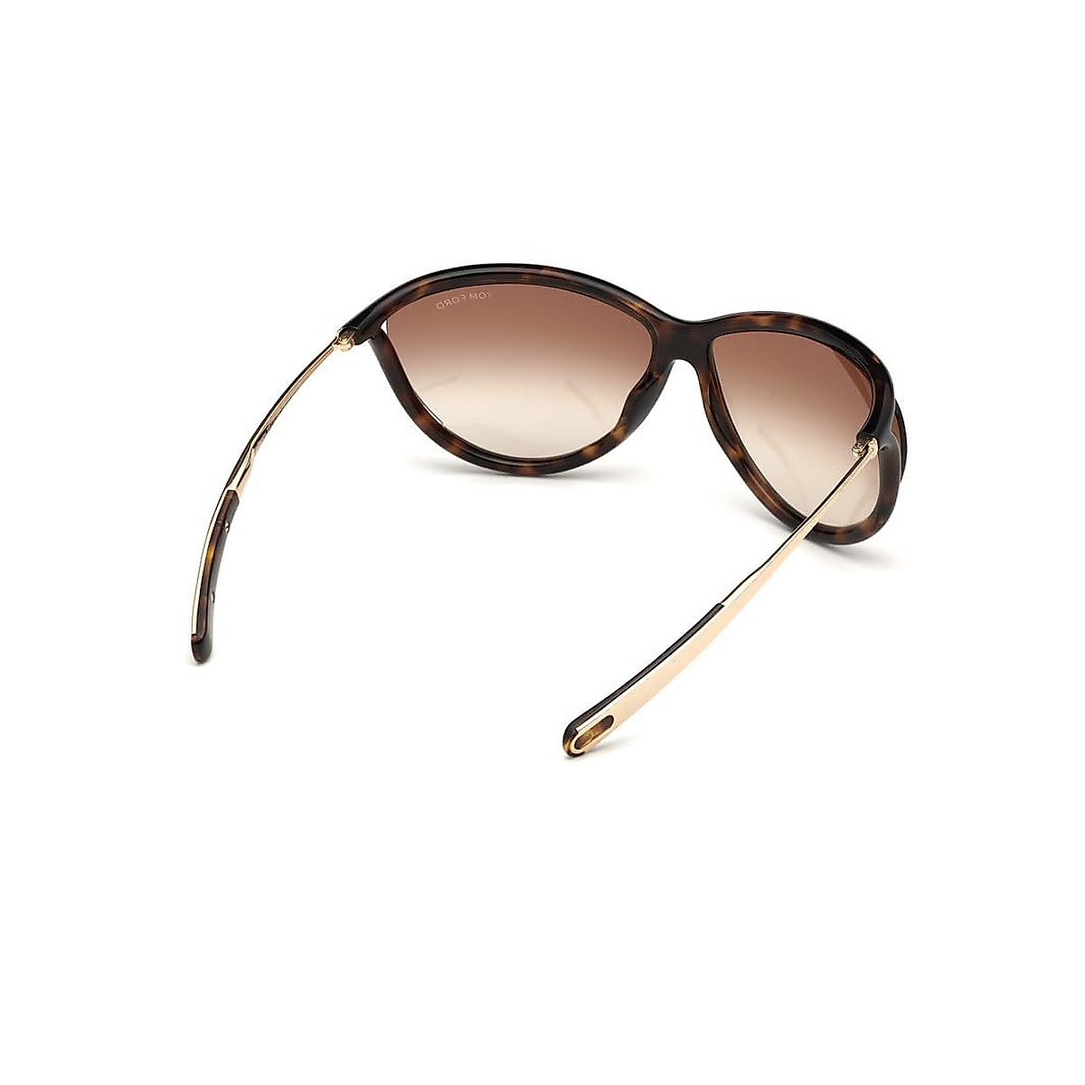 Tom Ford sunglasses Tammy (FT-0770-S 52F) Dark Havana - Rose gold - Brown Gradient lenses