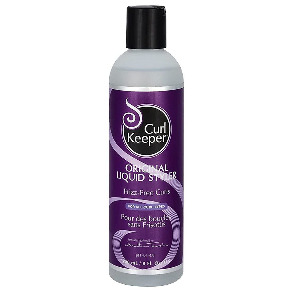 CURL KEEPER - Original Liquid Styler (8 Ounce /240 Milliliter)