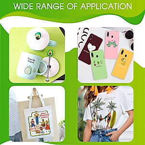 CenDale Premium DTF Ink 600ML- DTF Transfer Ink for PET Film, Refill for DTF Printers Epson L1800, L800, R2400, P400, P800, XP-15000, Heat Transfer Printing Direct to Film ( 100ml x 6, CMYK Wh )