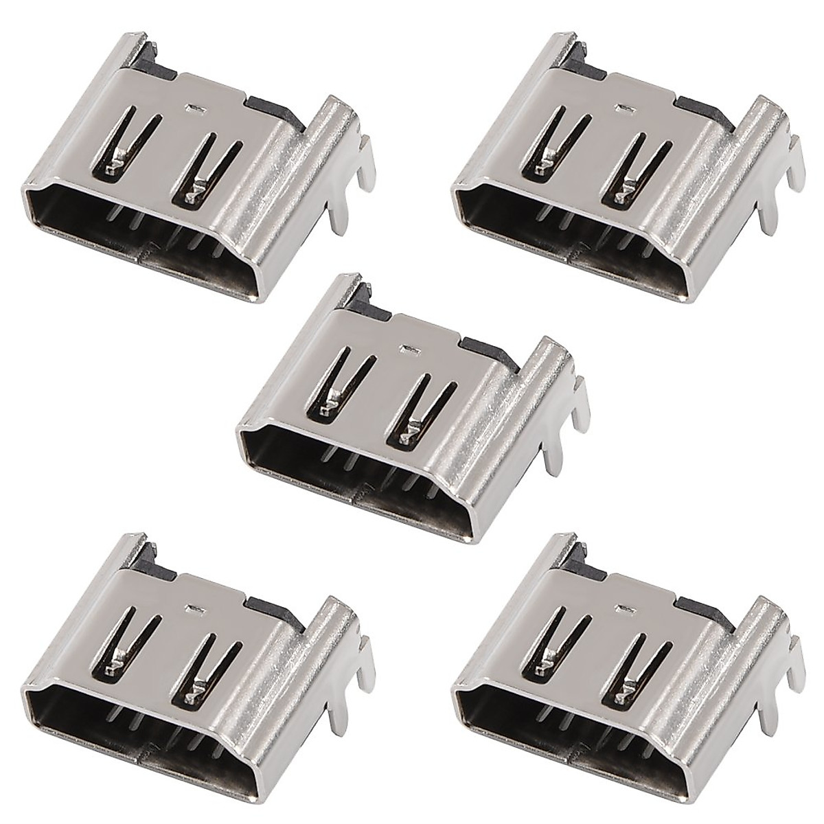 Zopsc 5PCS Interface Socket Plug for PlayStation 4 Port Plug Interface Connector Port Plug for PS4 Console Port Interface Connector for Sony PlayStation 4