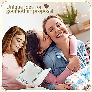 97 Decor Will You Be My Godmother Proposal Gift - Godmother Gifts from Godchild, God Mother Gifts for Women, Gifts for Godmother, Fairy Godmother Card, God Mom Proposal Puzzle Asking Card for Baptism