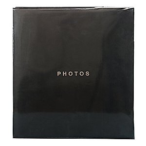 kieragrace KG Jocelyn Photo Album – Black, Holds 400 4" x 6" Photos