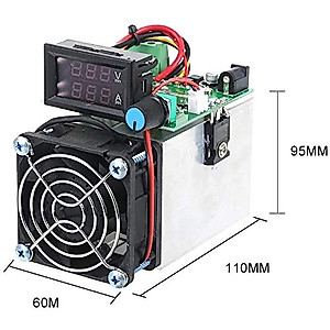 ZYM119 Electronic Load - 12V 100W Electronic Load Discharge Digital Battery Capacity Tester Testing Module Dc Circuit Board
